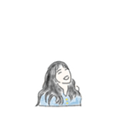 内向的な雰囲気 | LINEスタンプ | gooditer